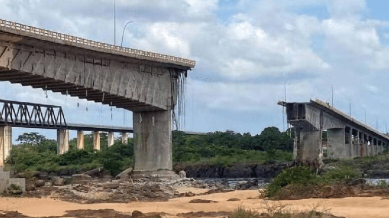 Desabamento da ponte Juscelino Kubitschek de Oliveira entre Maranhão e Tocantins - Sou Enfermagem